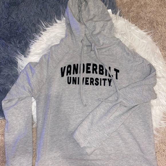 Tops | Cropped Womens Vanderbilt University Hoodie | Poshmark
